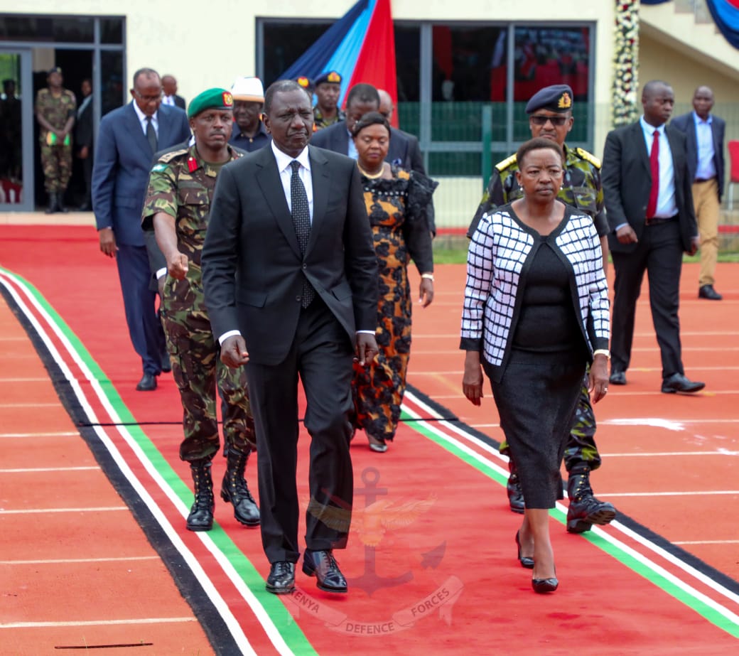 MILITARY HONORS AND MEMORIAL SERVICE FOR GENERAL FRANCIS OMONDI OGOLLA ...