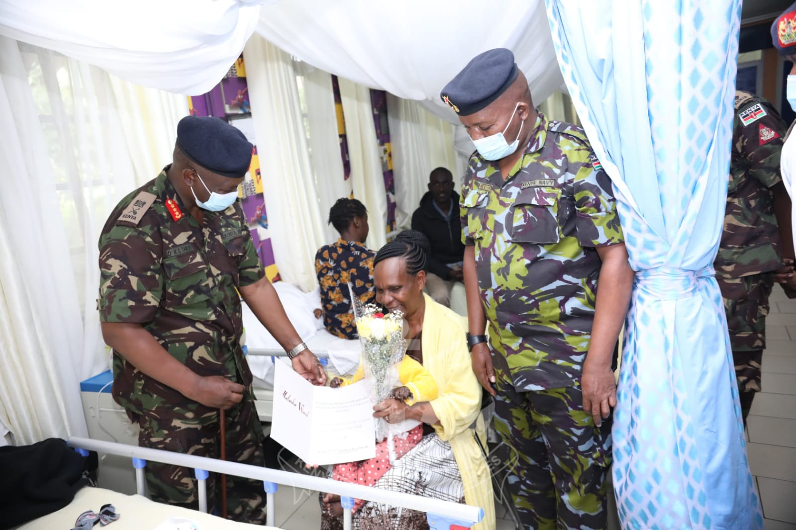 COMMANDER KENYA ARMY VISITS PERSONNEL AT DFMH – Ministry of Defence – Kenya