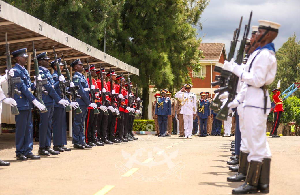 CHANGE OF GUARD CEREMONY AT THE DEFENCE HEADQUARTERS – Ministry of Defence – Kenya
