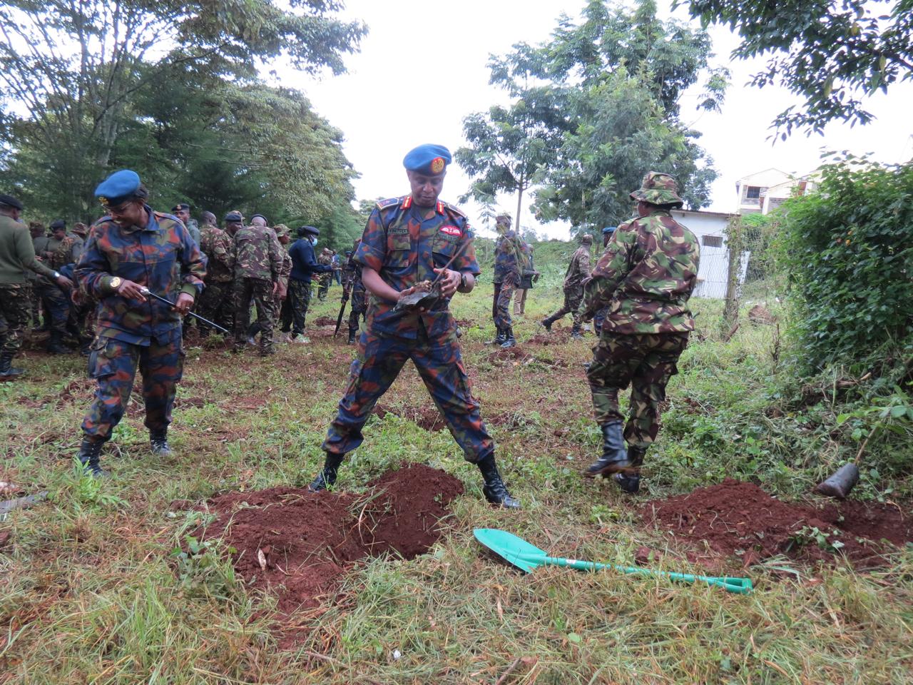 JOINT COMMAND AND STAFF COLLEGE, KAREN OBSERVES NATIONAL TREE PLANTING ...
