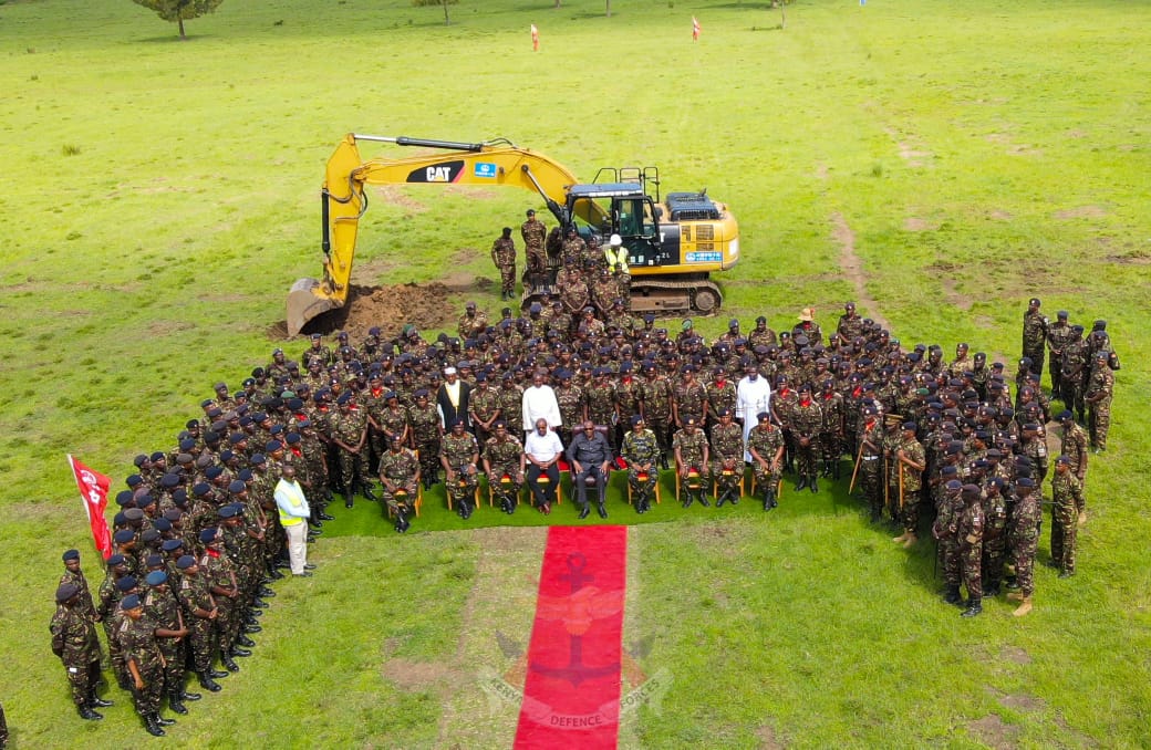 CS ADEN DUALE LEADS GROUNDBREAKING CEREMONY FOR KDF PPP HOUSING PROJECT ...