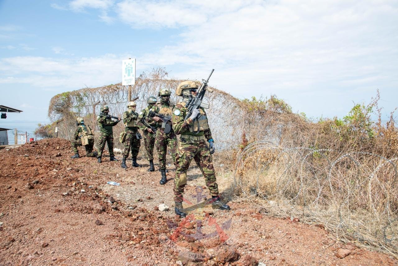 BASE DEFENCE PLATOON DEMONSTRATES – Ministry of Defence – Kenya