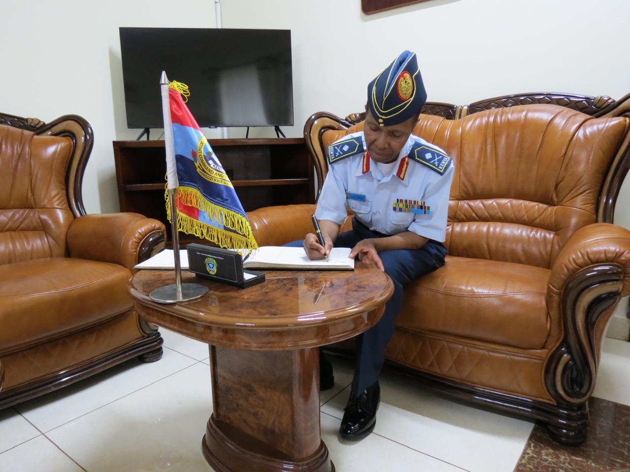 COMMANDER KENYA AIR FORCE LECTURE OF OPPORTUNITY TO JOINT COMMAND AND STAFF COLLEGE, KAREN ...