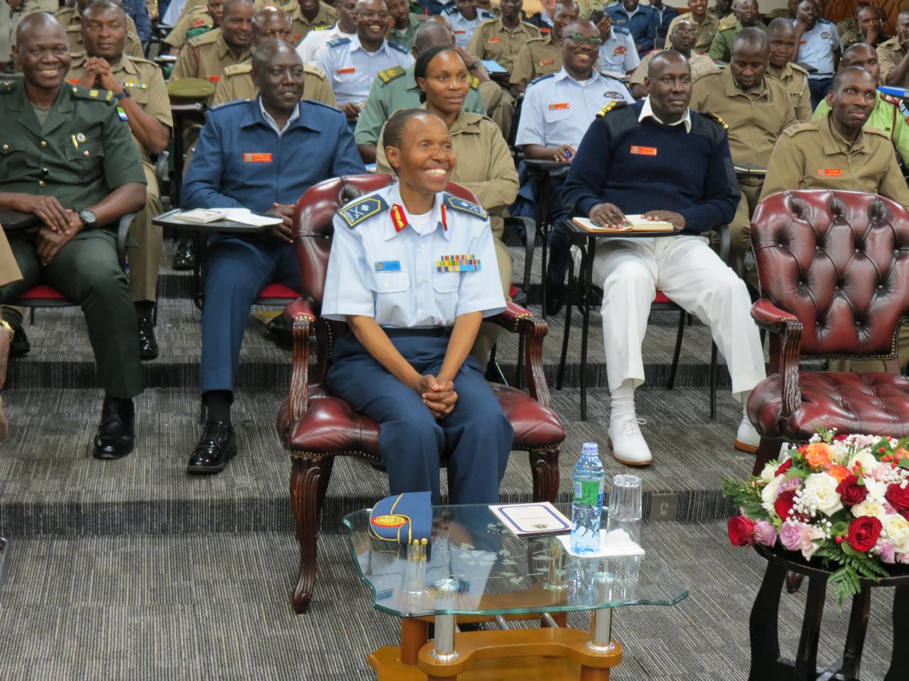 COMMANDER KENYA AIR FORCE LECTURE OF OPPORTUNITY TO JOINT COMMAND AND STAFF COLLEGE, KAREN ...