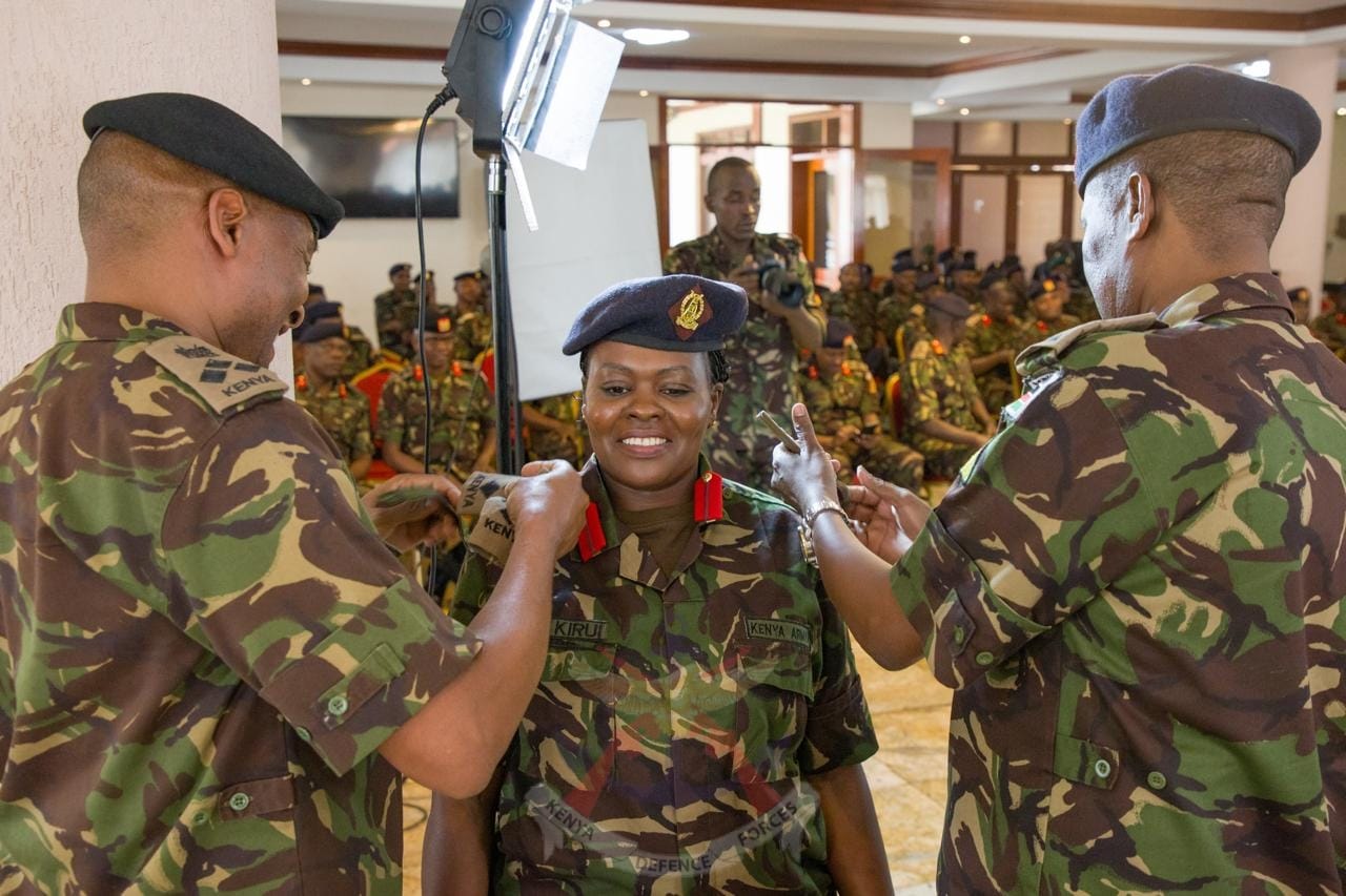 KENYA ARMY OFFICERS INVESTITURE CEREMONY – Ministry of Defence – Kenya