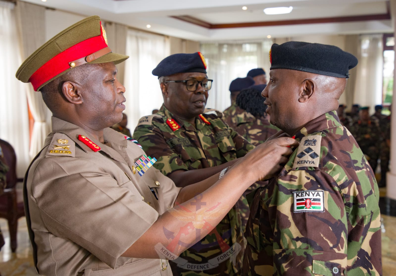 KENYA ARMY OFFICERS INVESTITURE CEREMONY – Ministry of Defence – Kenya
