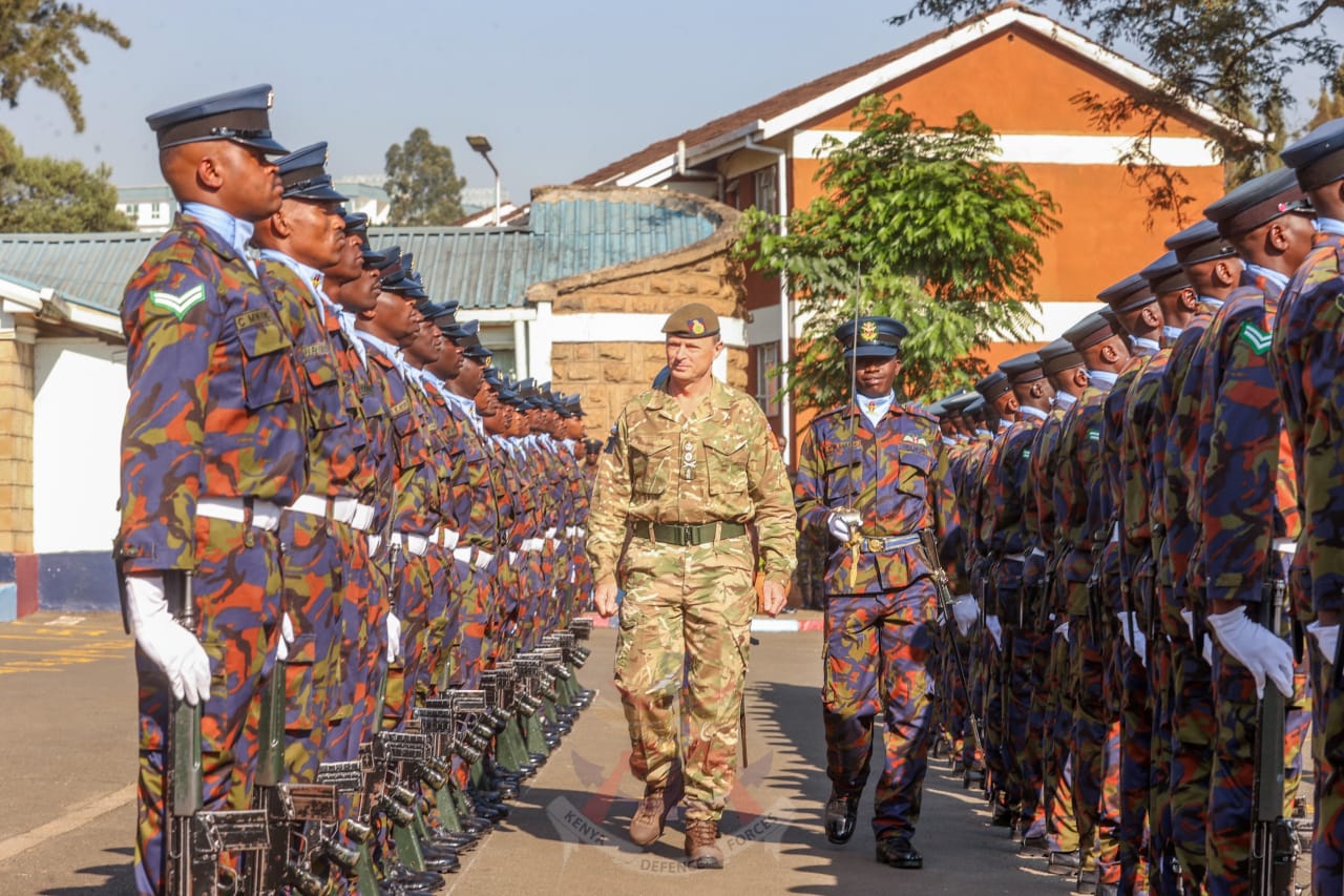 UK CGS VISITS KENYA – Ministry of Defence – Kenya