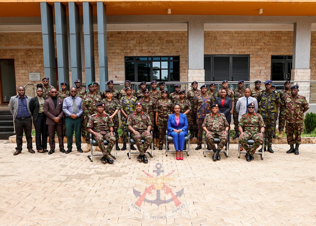 CS TUYA VISITS STRATEGIC COMMUNICATIONS BRANCH – Ministry of Defence – Kenya