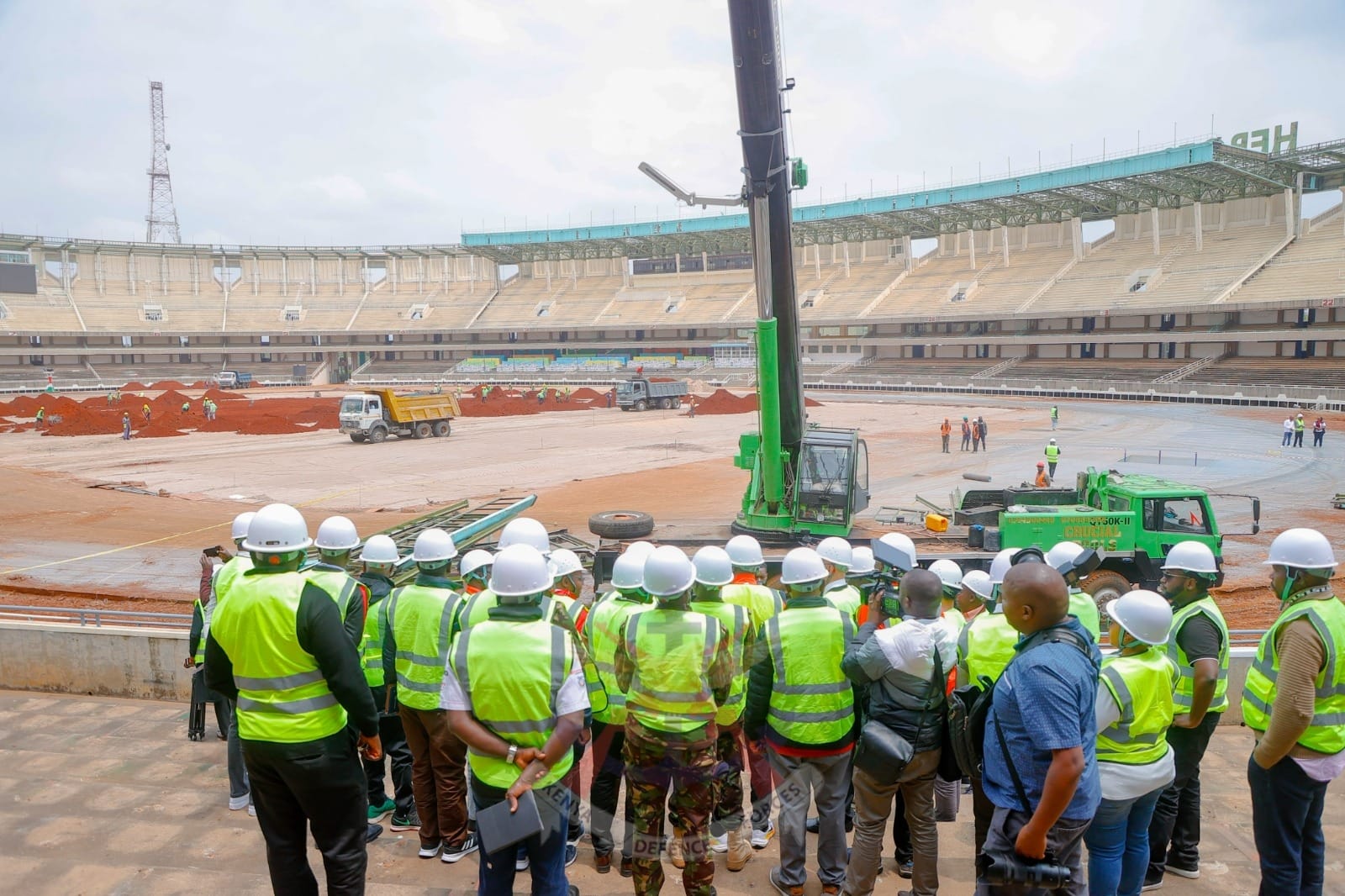 SENIOR LEADERSHIP IN DEFENCE AND SPORTS MINISTRIES INSPECT ONGOING ...