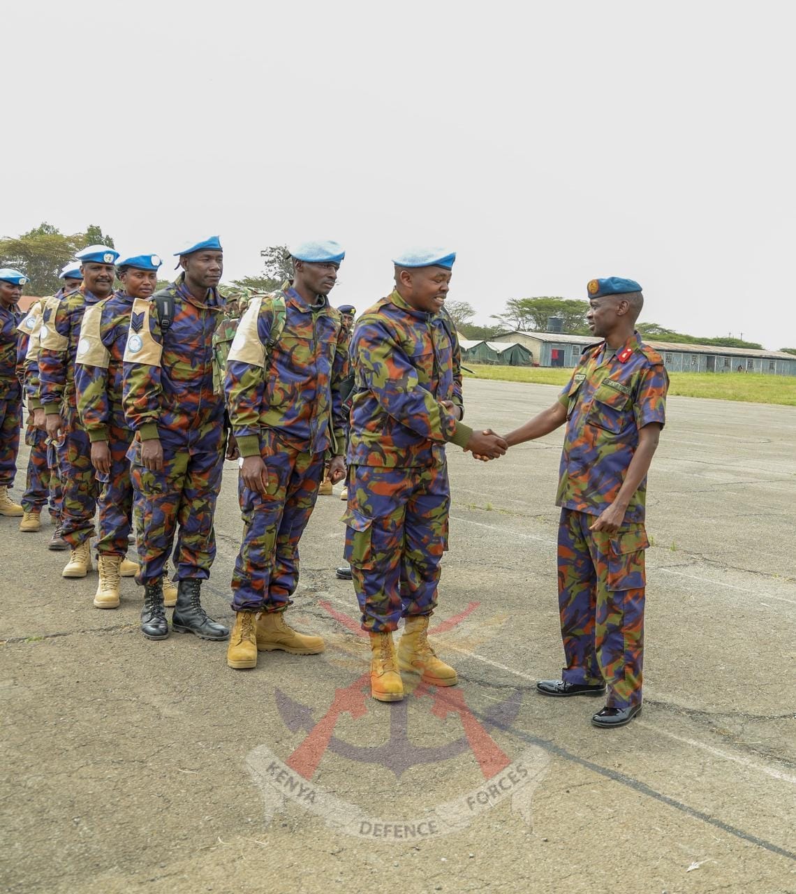 FOURTH QUICK REACTION FORCE CONTINGENT TO DRC FLAGGED OFF – Ministry of Defence – Kenya