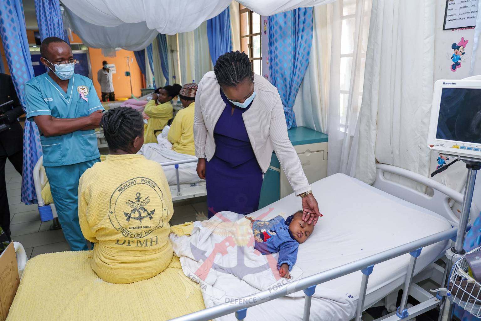 DEFENCE CS VISITS DEFENCE FORCES MEMORIAL HOSPITAL – Ministry of ...