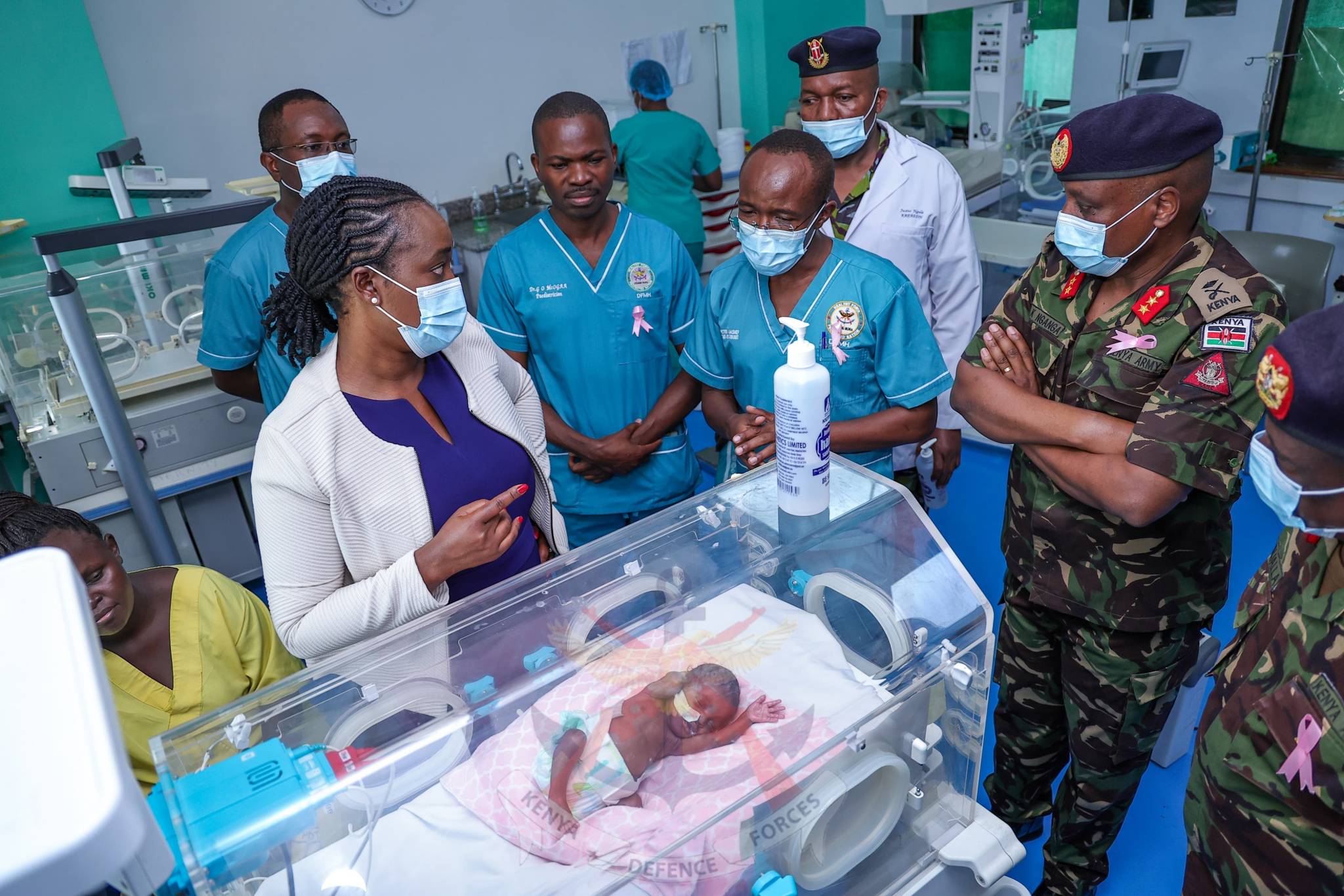 DEFENCE CS VISITS DEFENCE FORCES MEMORIAL HOSPITAL – Ministry of ...