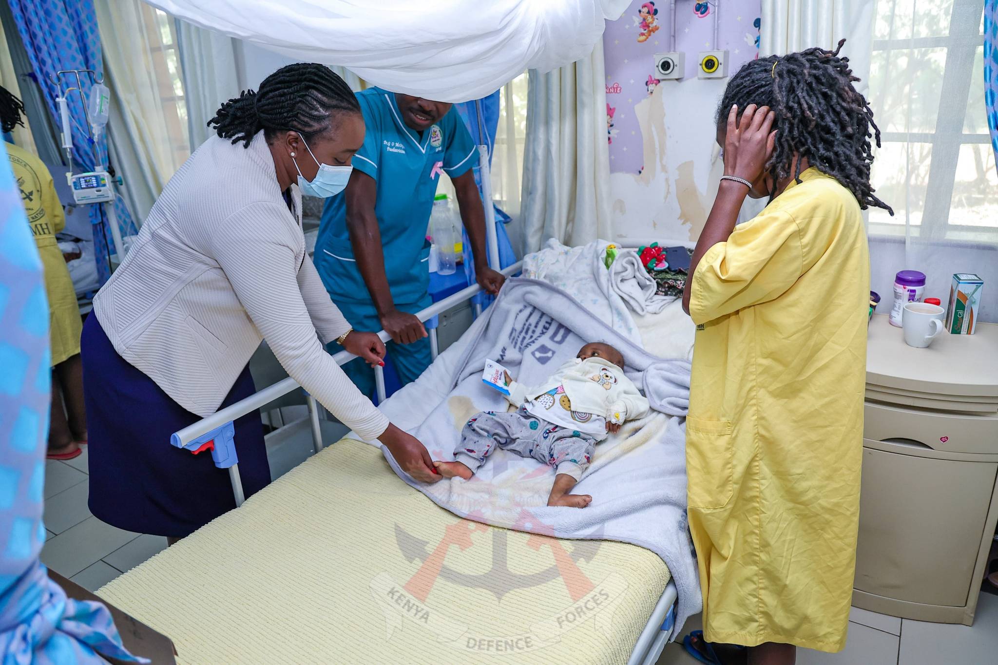 DEFENCE CS VISITS DEFENCE FORCES MEMORIAL HOSPITAL – Ministry of ...