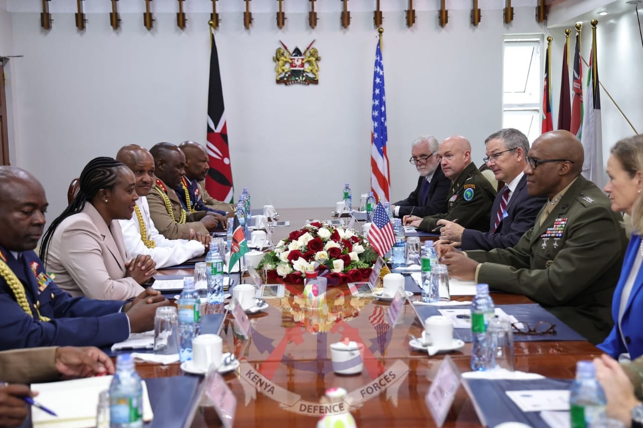 U.S. AFRICOM COMMANDER VISITS KENYA’S DEFENCE HEADQUARTERS – Ministry ...